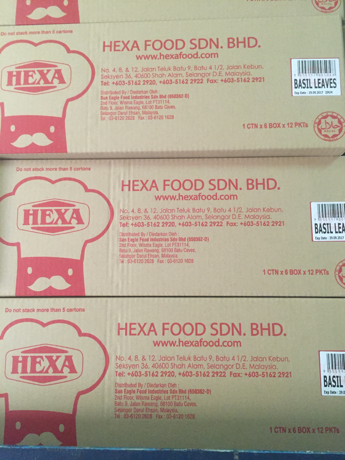 Packaging - HexaFood