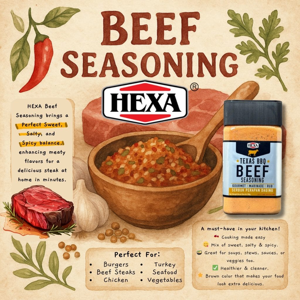 Enhance Your Beef Dishes with Our Flavorful Beef Seasoning | Hexa Food