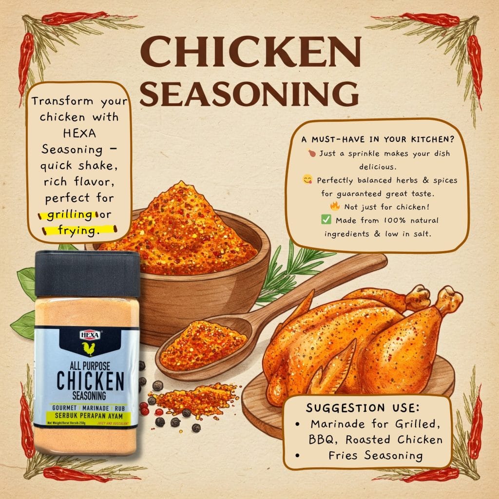 Enhance Your Dishes with HEXA Chicken Seasoning | HEXA Food