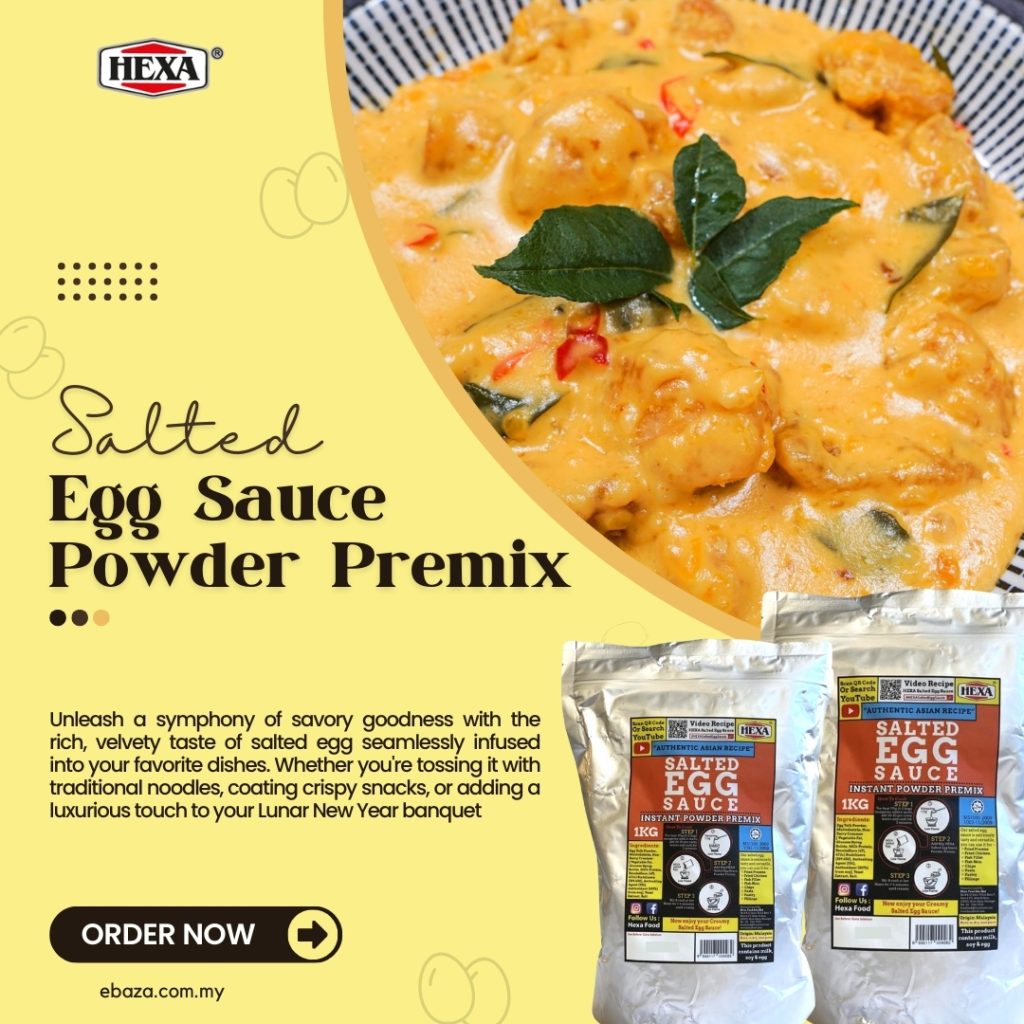 HEXA Salted Egg Powder CNY Promo - HexaFood