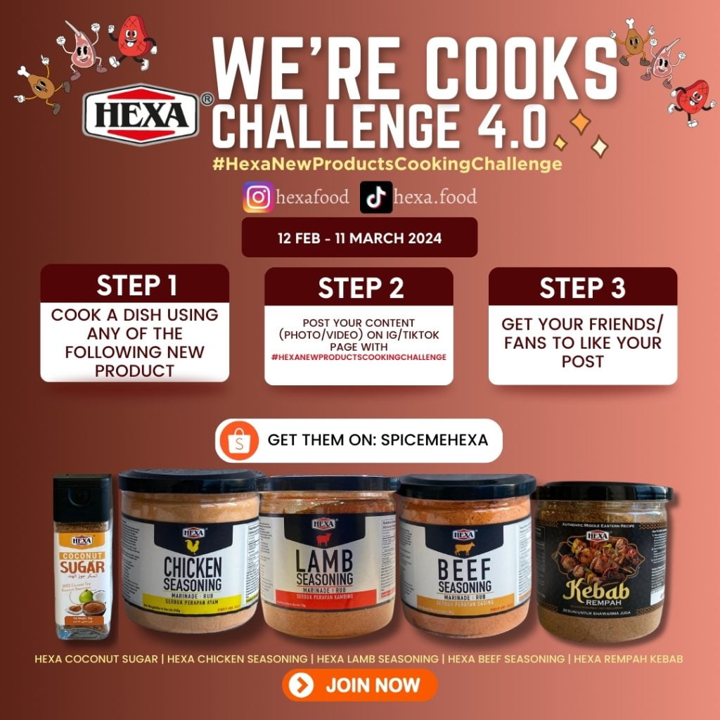 HEXA We're Cooks Challenge 4.0 #HexaNewProductsCookingChallenge - HexaFood