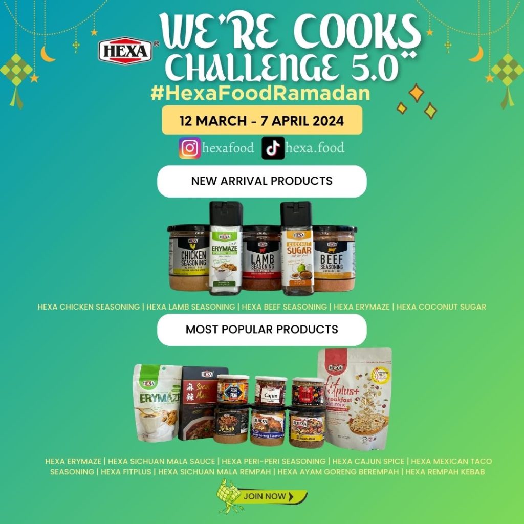 HEXA We’re Cooks Challenge 5.0 #HexaFoodRamadan - HexaFood
