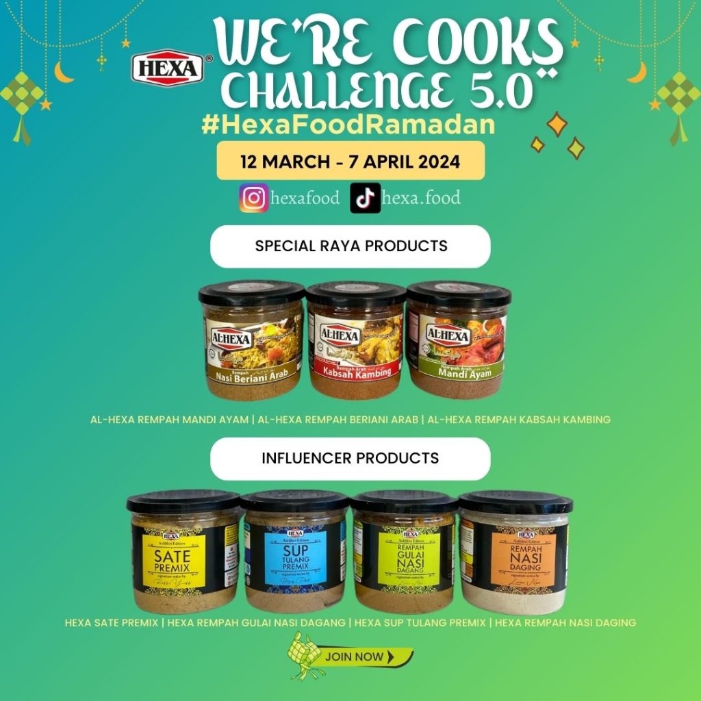HEXA We’re Cooks Challenge 5.0 #HexaFoodRamadan - HexaFood