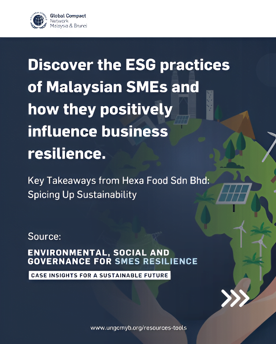 HEXA Food Recognized by UN Global Compact Network Malaysia & Brunei for Outstanding ESG ...