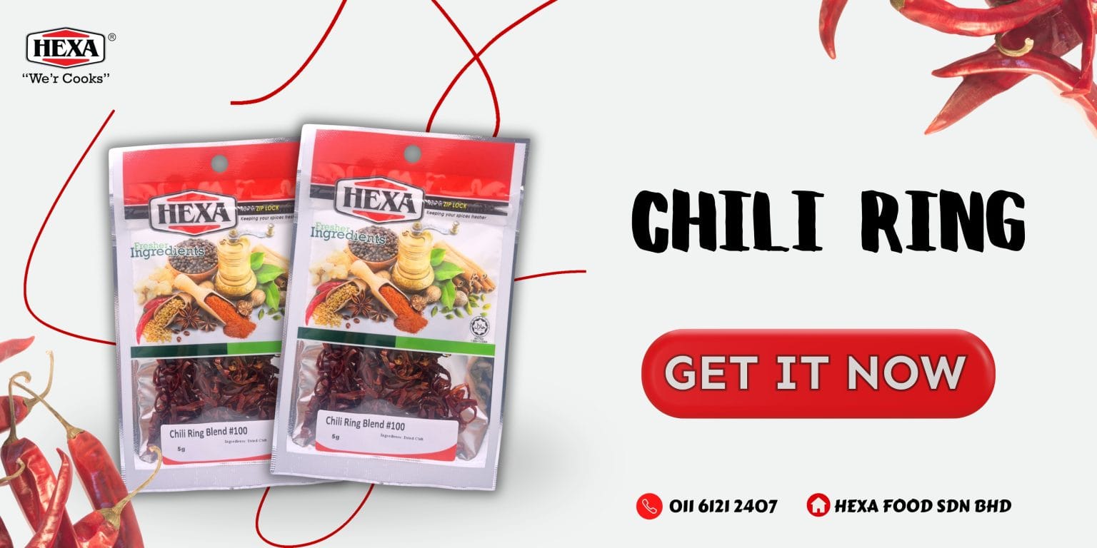🌶️ HEXA Chili Ring Blend #100 – Bring the Heat, Add the Color! - HexaFood