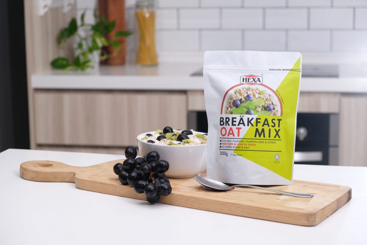 An ideal diabetes-friendly & affordable meal: HEXA Breakfast Oat Mix ...